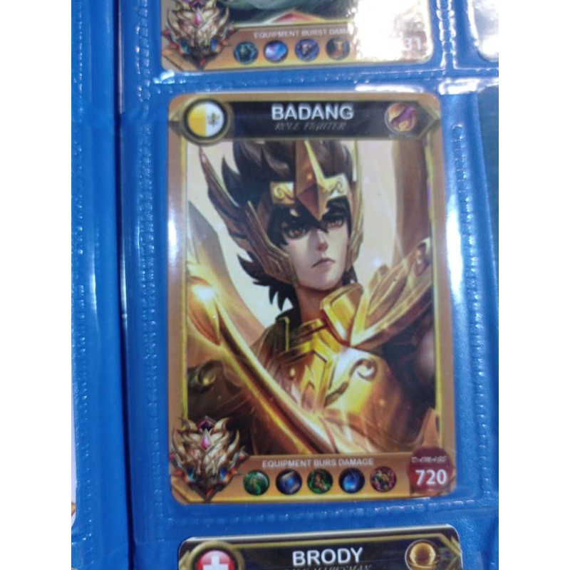 Mobile legends scan On hp 1 Pack Of 36 Cards | Shopee Philippines