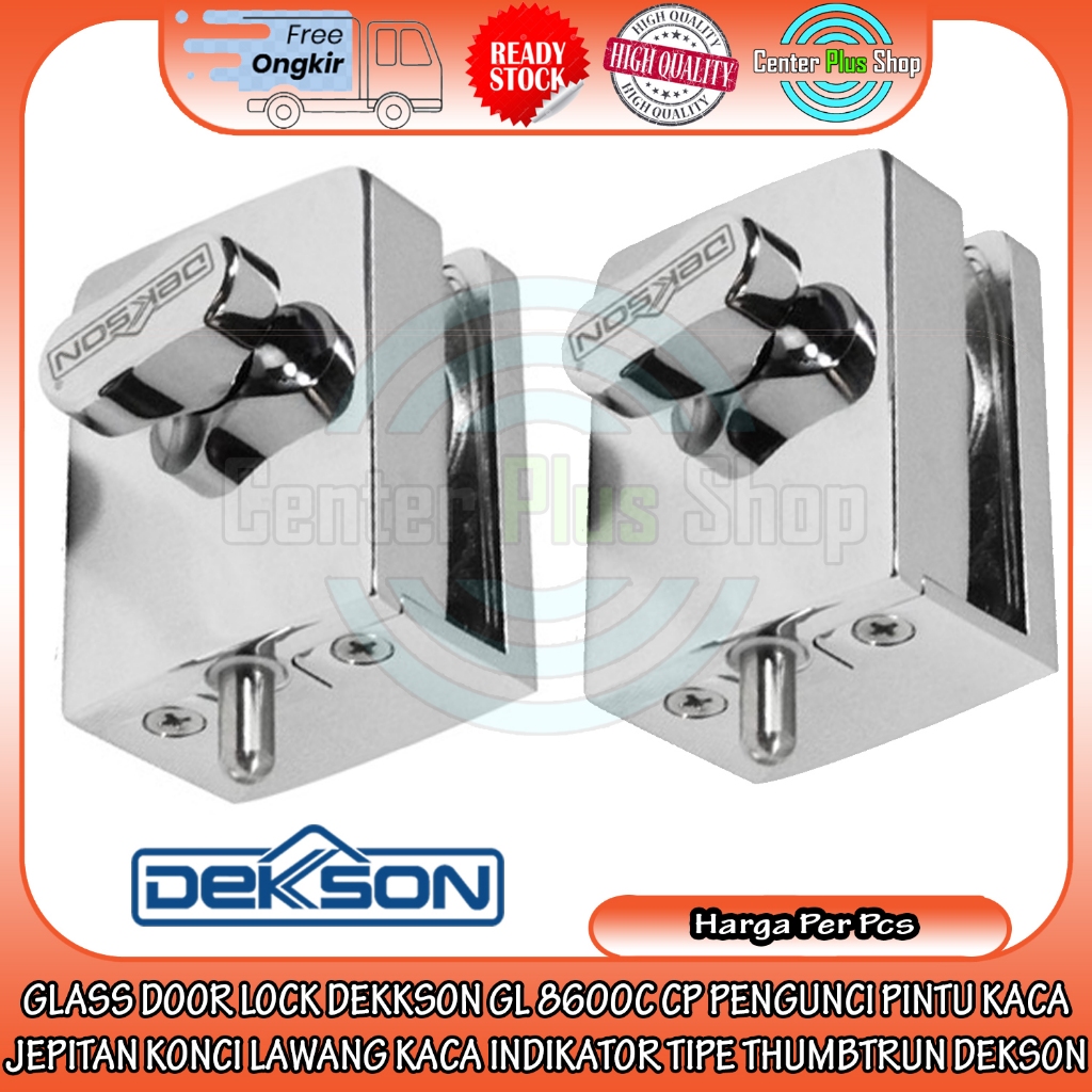 GLASS DOOR LOCK DEKKSON GL 8600C CP GLASS DOOR LOCK CLAMP GLASS ...