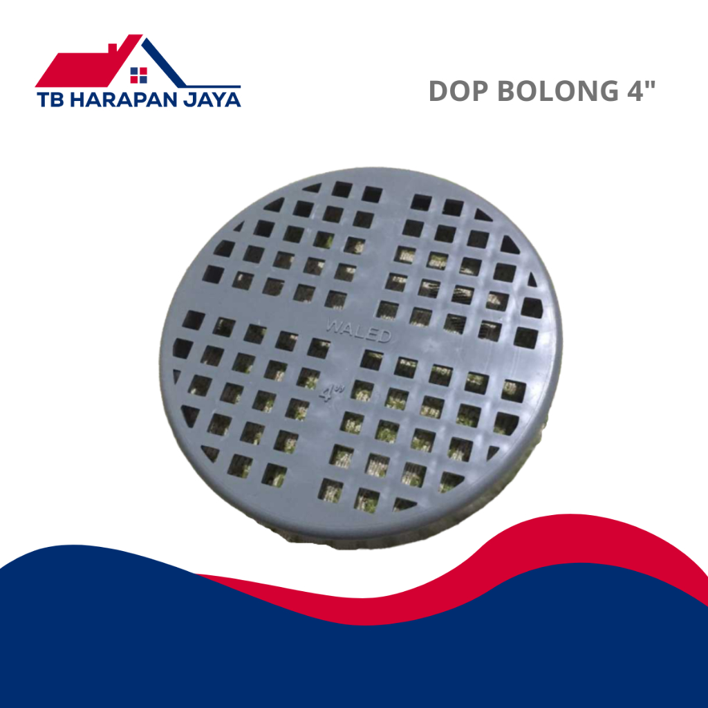 4" PVC Perforated Dop Water Pipe Cap / Biopori Filter Dop | Shopee ...