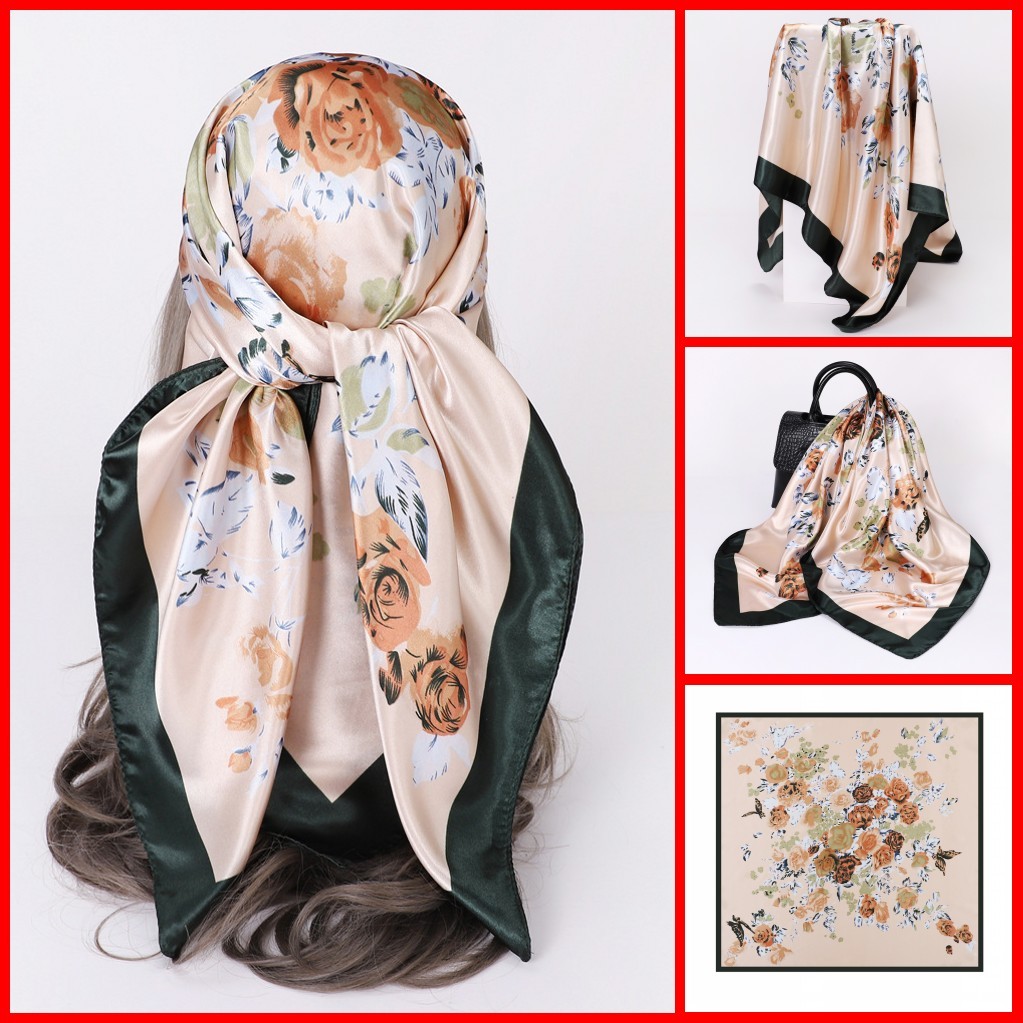 Satin Hijab Satin Silk Velvet Hijab Rectangular Hijab Saten Hijab ...