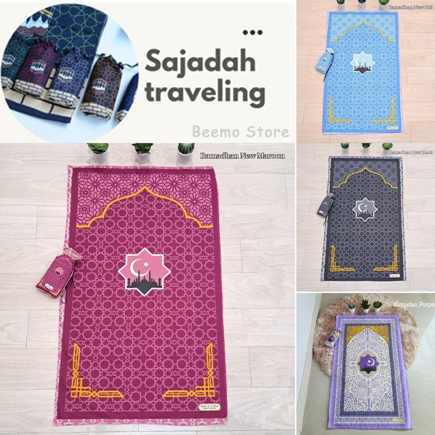 Thin TRAVEL Sajadah Sejadah Traveling Pouch Souvenir Umrah Hajj Sajadah ...