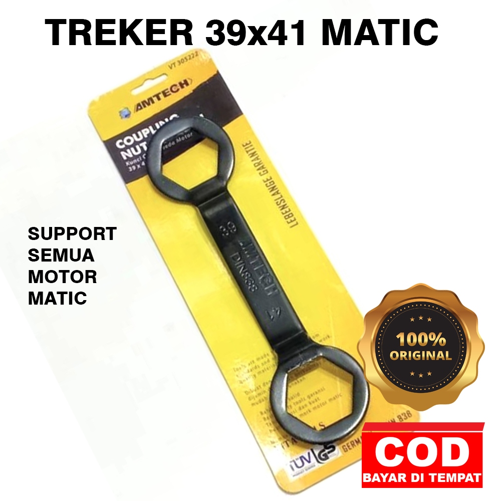 Amtech CVT Clutch Wrench 39 x 41 Automatic Motorcycle Coupling Nut ...