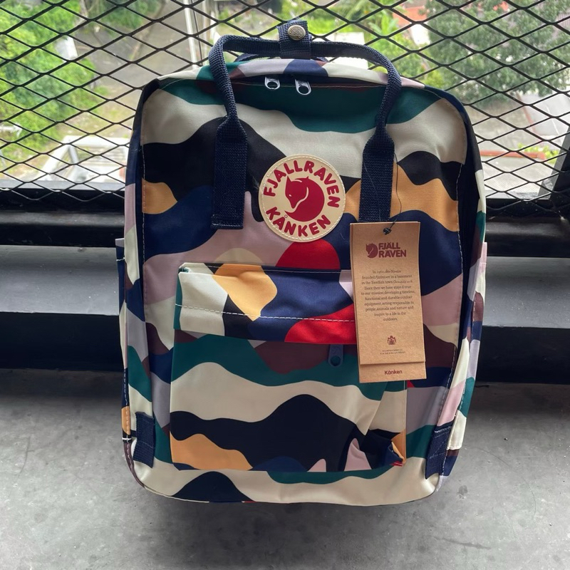 Bagpack Fjall Raven Kanken Multi Font Logo | Shopee Philippines