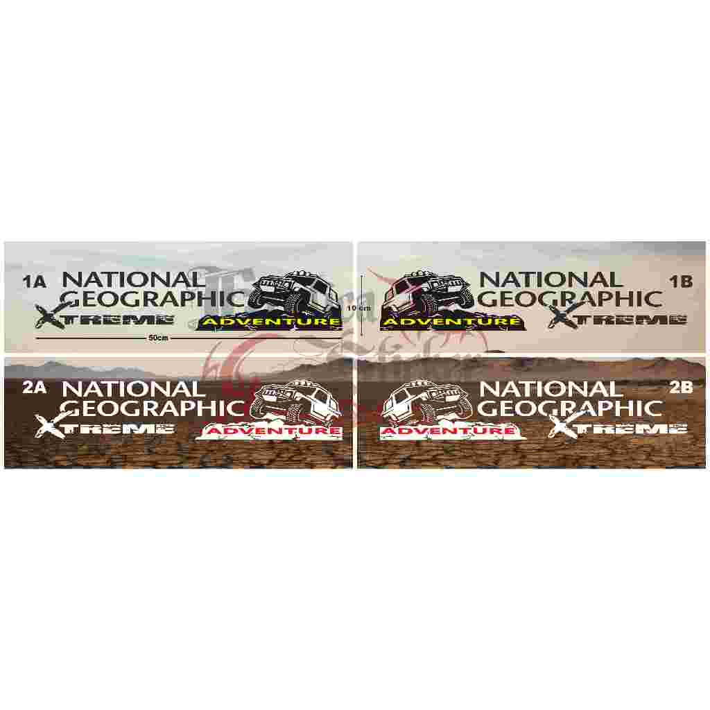 National geographic adventure cutting sticker 50cm Car Window sticker ...