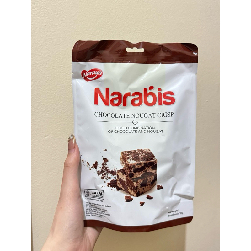 Naraya Narabis Chocolate Strawberry Matcha Cookies Cream Assortment Nougat Crisp 90g Shopee