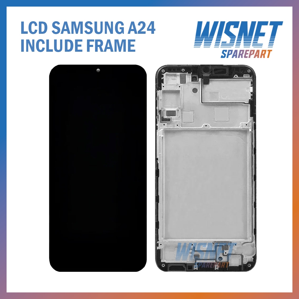 Wholesale LCD Samsung A24 4G Include Frame OLED ORIGINAL 100% Fullset ...