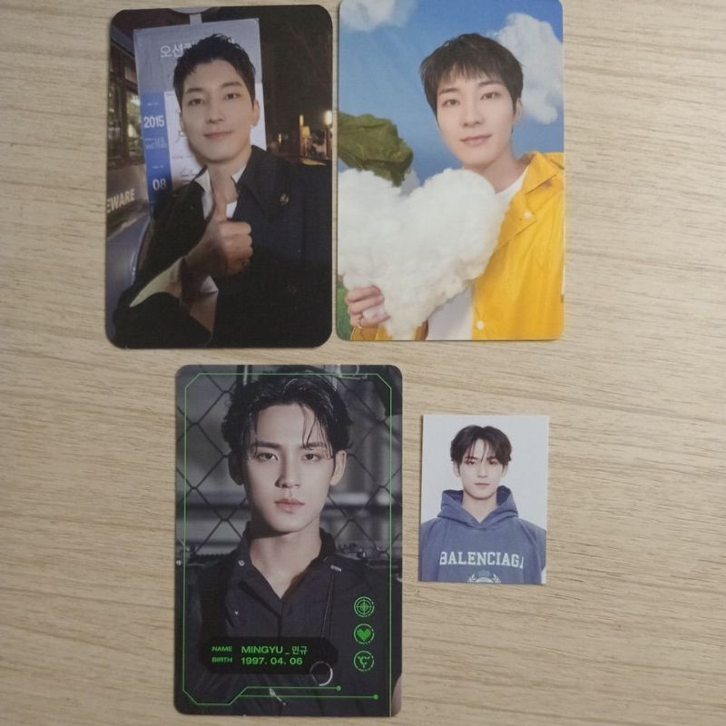 Pc Seventeen Fml fansign yes24 Wonwoo Heaven Wonwoo Game boi Mingyu ...