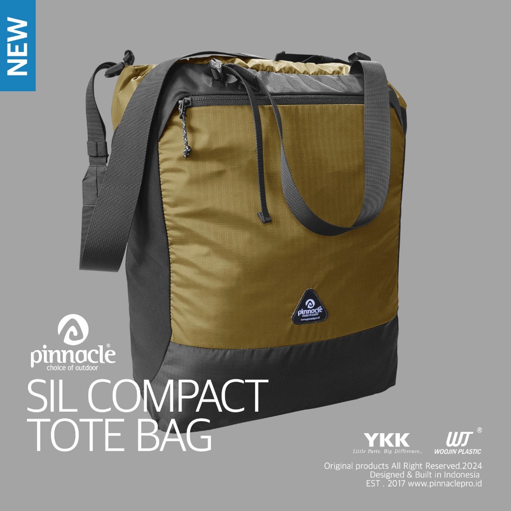 Pinnacle Pro Official Sil Compact Tote Bag - Olive | Shopee Philippines