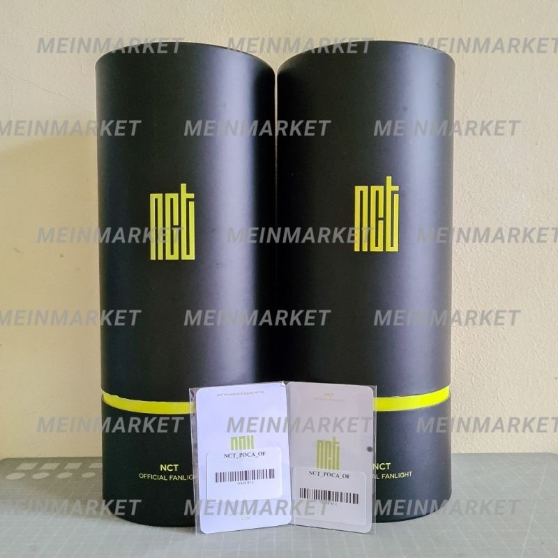 READY OFFICIAL NCT FANLIGHT + RANDOM PC ls lightstick light stick fan ...