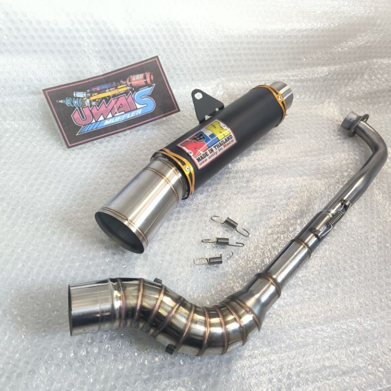 Nlk Exhaust open spec 1 set Ex5 Wave 100 Wave 110 Wave 125 Kriss 110 Kriss 125 Dash Lagenda Srl ...