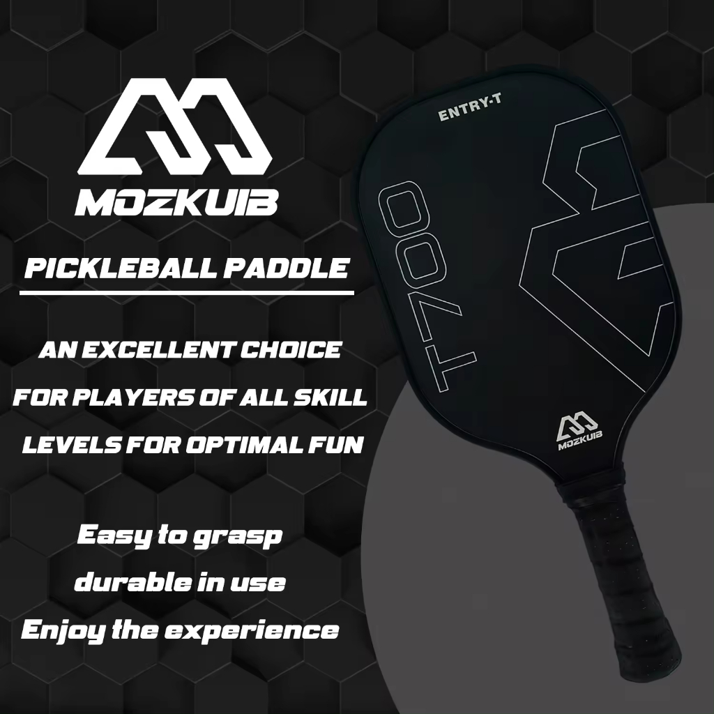 MOZKUIB Entry-T Carbon Fiber Surface Paddles USAPA Approved Unibody ...