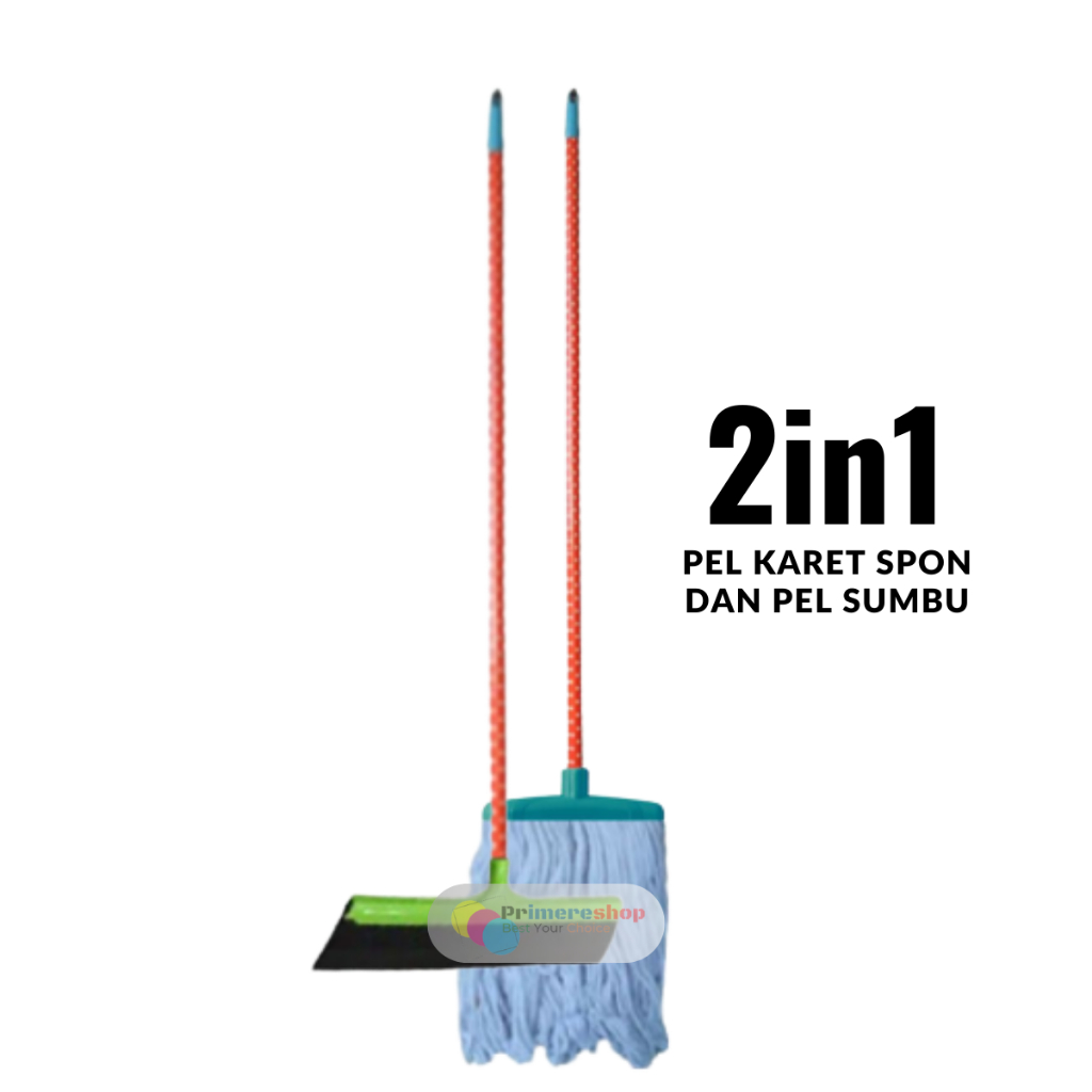 Durable Home Floor Mop And Water Push Rubber Floor Mop 1 Package Save ...