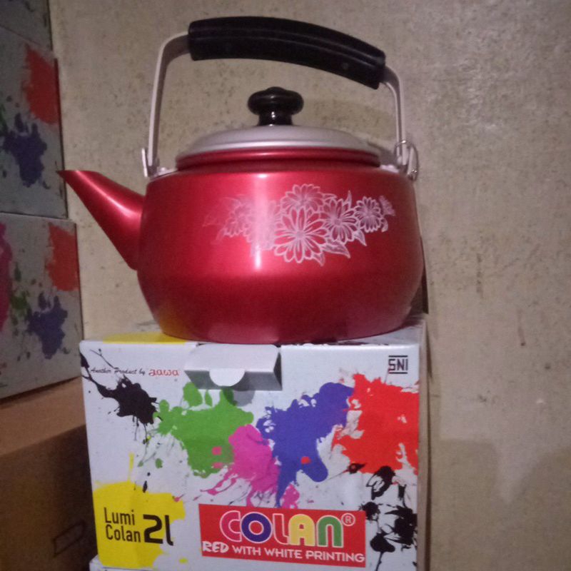 2 liter colan teapot Arabic teapot color teapot | Shopee Philippines