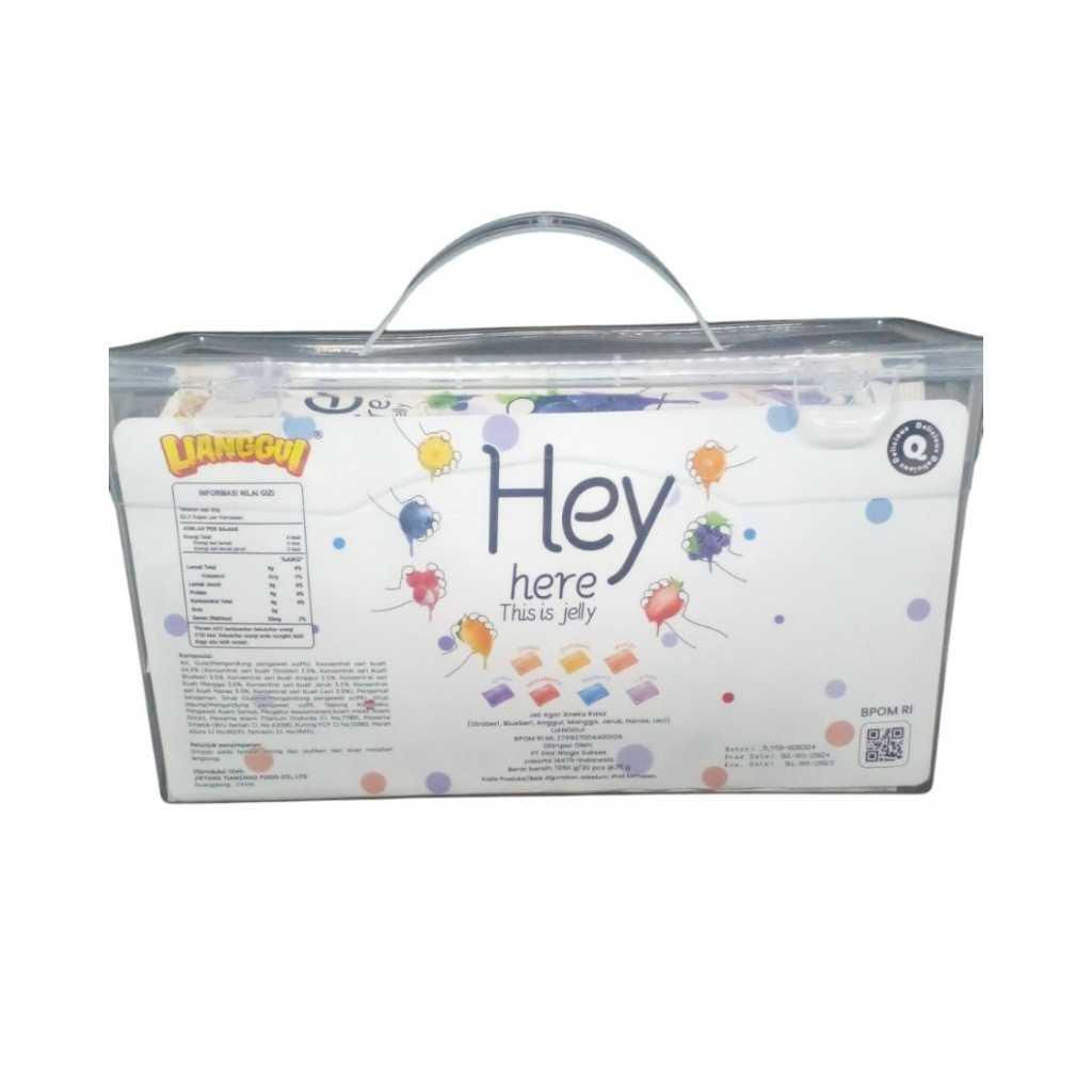 Lianggui Hey Jelly Mix Flavor 35gr - Ples Contents 30 Sachets | Shopee ...