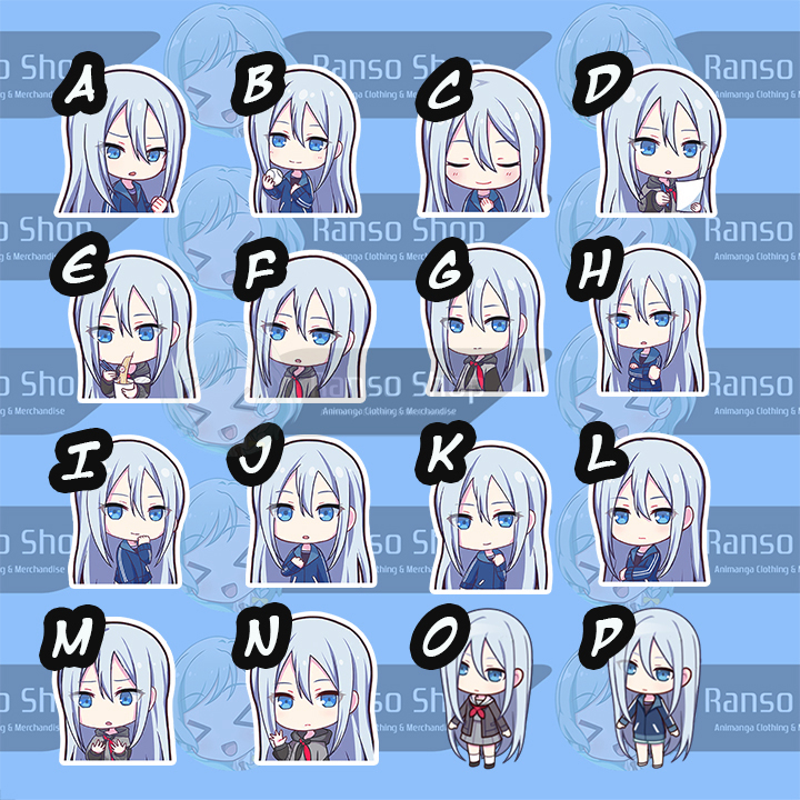 Sekai Kanade Chibi Project Sticker | Nightcord Unit Vinyl Sticker at 25 ...