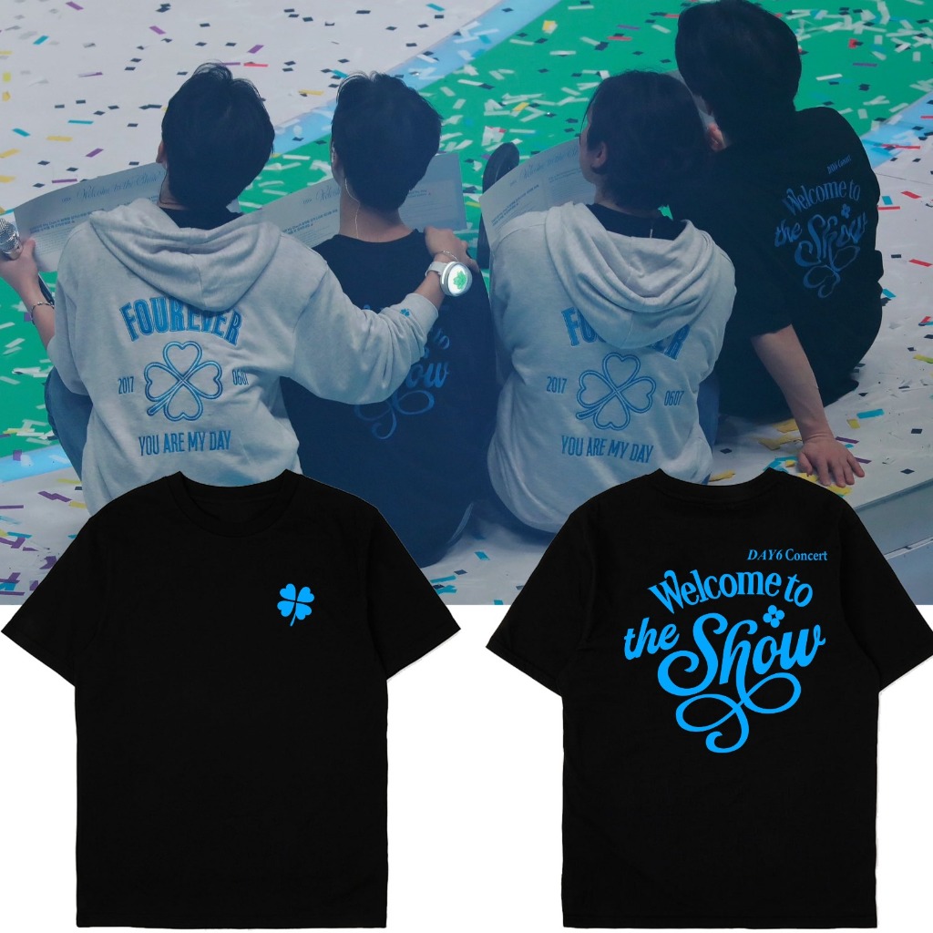 KPop day 6 concert t-shirt welcome to the show | Shopee Philippines
