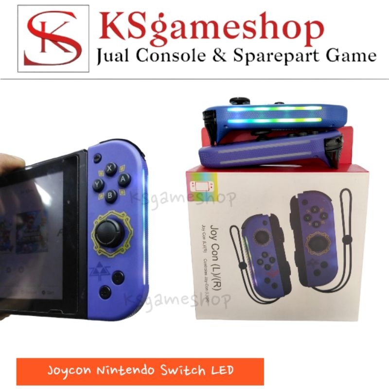 Joycon Joy Con Joypad Nintendo Switch V1 V2 OLED (with led) | Shopee ...