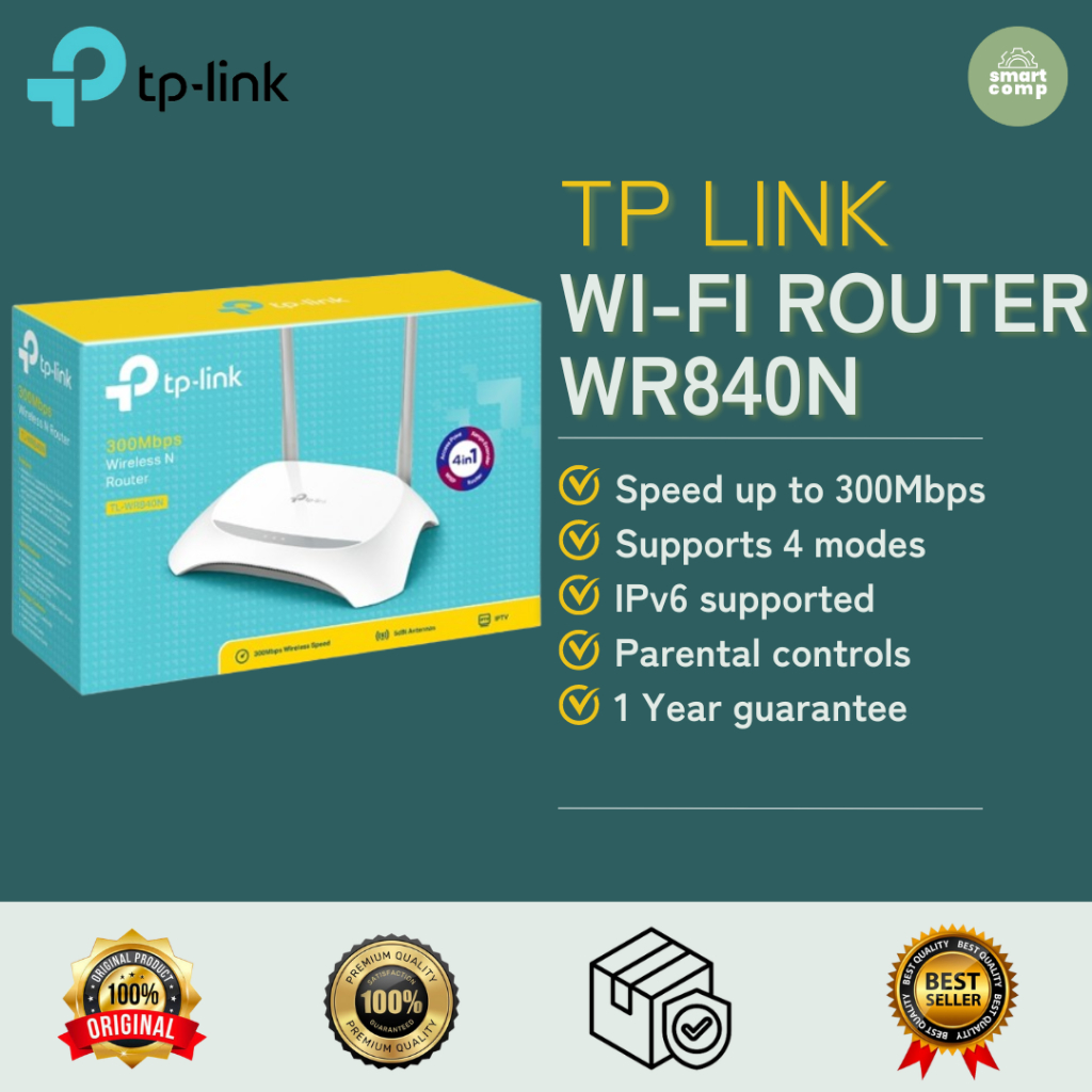 Tp-Link TL-WR840N Wireless N Router 300Mbps Tp Link TL WR840N WiFi ... Tp-Link TL-WR840N Wireless N Router 300Mbps Tp Link TL WR840N WiFi ...