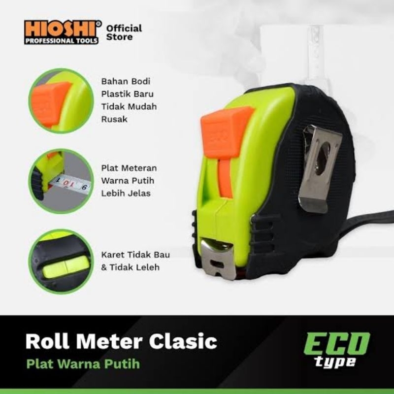 Handyman's meter / meter 3 and 5 meter Hioshi rubber | Shopee Philippines