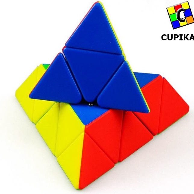 Rubik Pyramid Pyraminx Triangle Yongjun Magic Cube 3x3 Stickerless Code ...