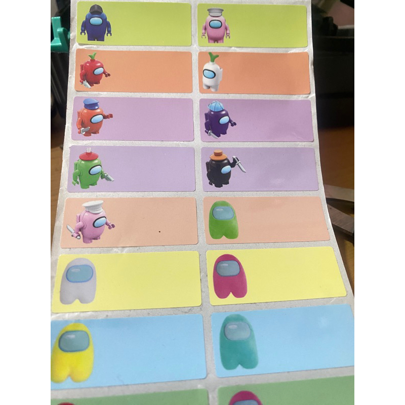 Among US Character Name label | Shopee Philippines