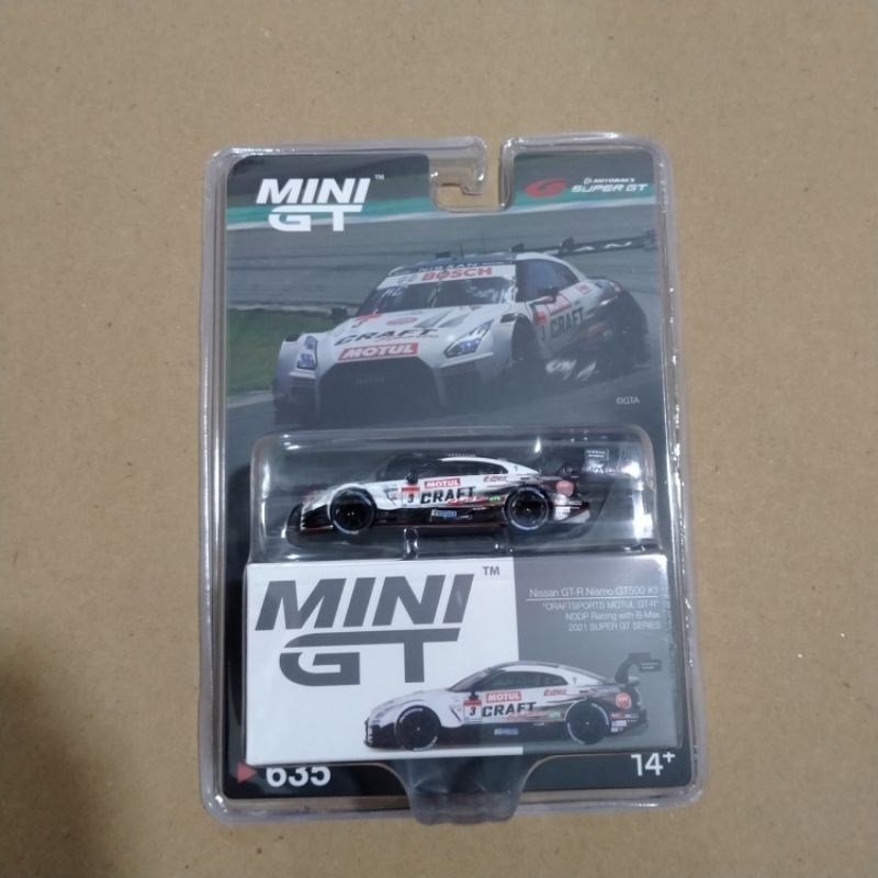 PUTIH Mini GT Nissan GTR nismo gt500 motul white | Shopee Philippines