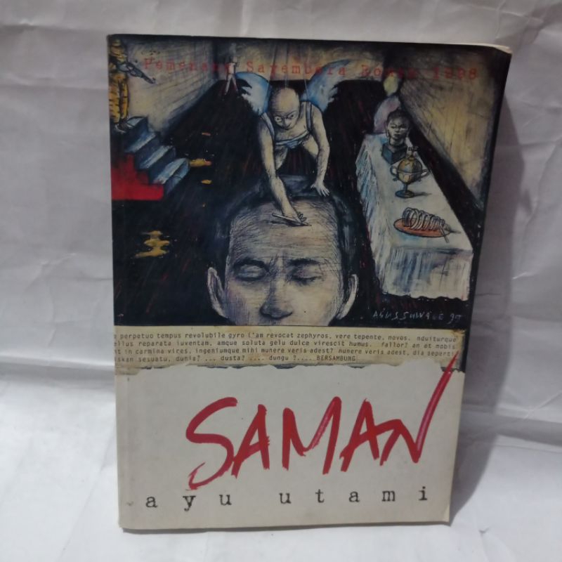 Book AYU UTAMI SAMAN | Shopee Philippines
