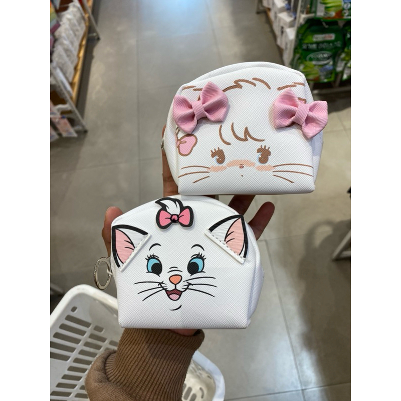 Miniso Marie Half Moon Double Sided coin Purse(White) / mini wallet ...