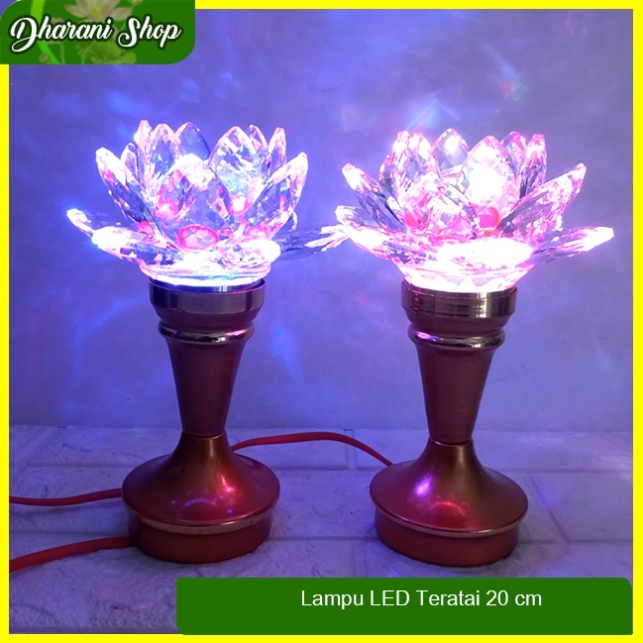 Lotus LED Prayer Altar Lamp 20cm | Shopee Philippines