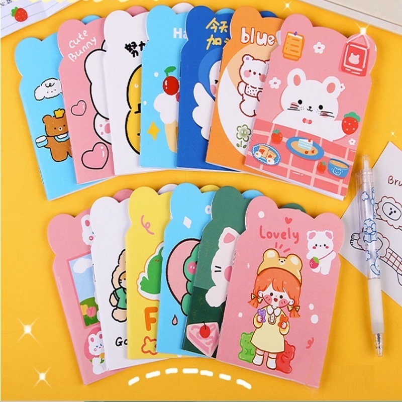 Mini Cartoon Note Book Mini Cartoon Cute Book Notepad Character Small ...