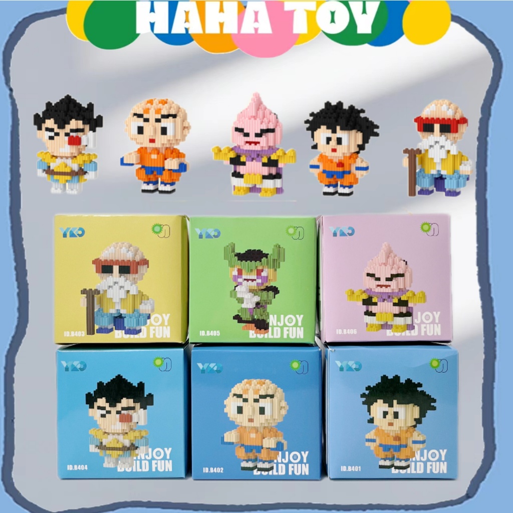 Dragon Ball Building Blocks Mini Nano Blocks Blcok Kakarotto Building ...