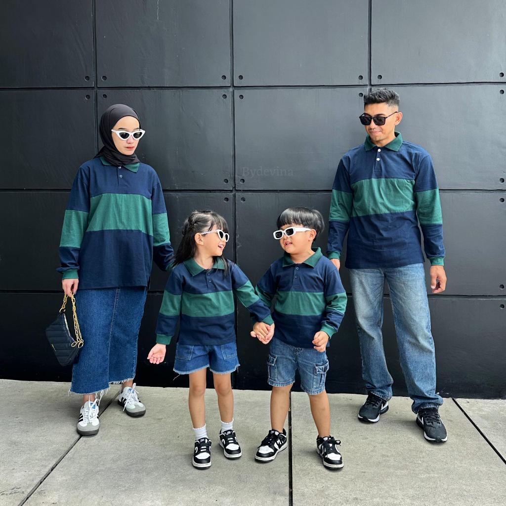 Bd - SAGA Couple Family Polo Shirt Set (Sold Separately) | Shopee ...