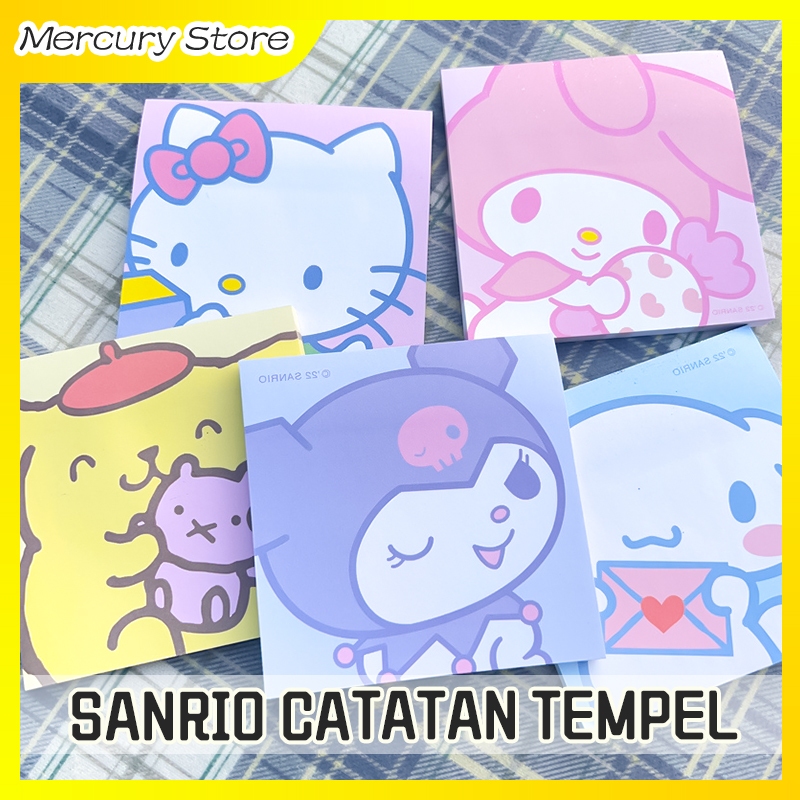 Sanrio Sticky Notes And 50 Sheets Of Memo Notes Memo Note Paper Notepad ...