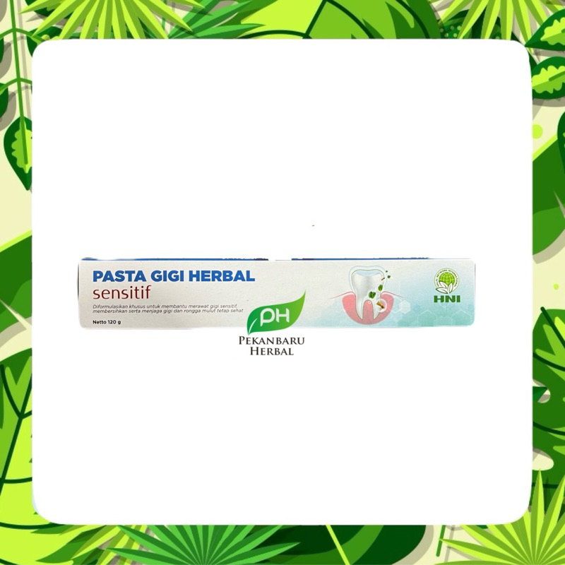 HERBAL TOOTHPASTE / Sensitive PGH - Original - HNI BPOM | Shopee ...