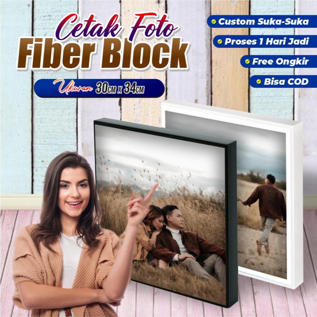 READY 1 ANNIVERSARY / BLOCK FRAME PHOTO PRINTING 30x40/ 12 r / wall ...