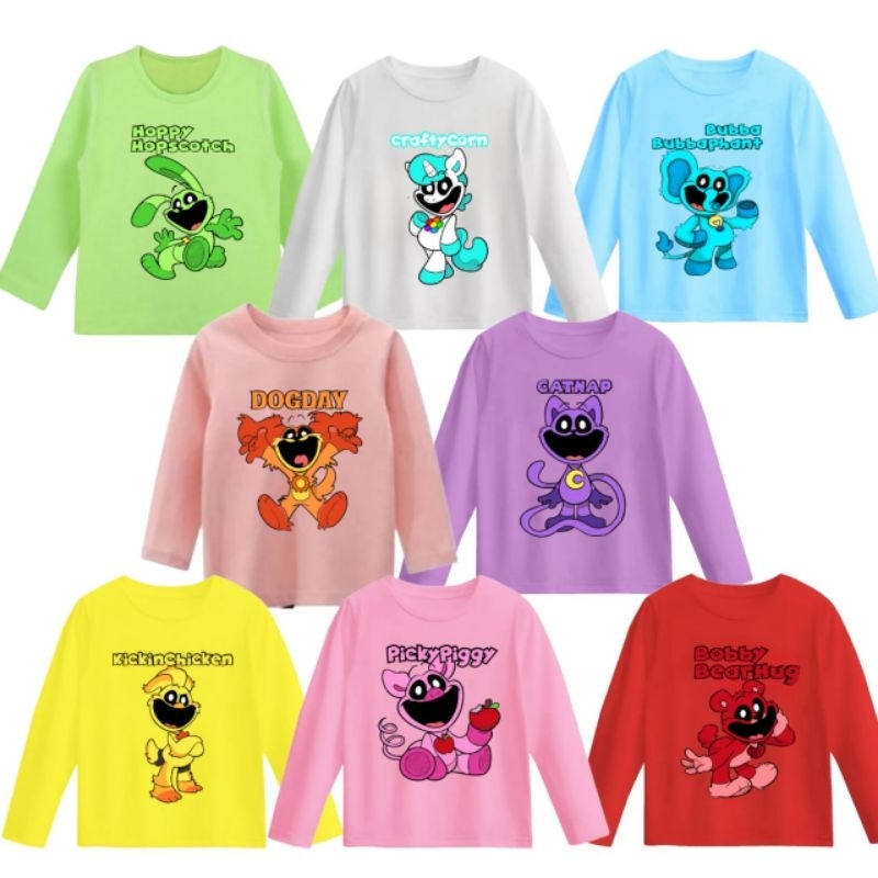 LONG SLEEVE T-shirts for Girls and Boys Ages 1-12 Years Special ...