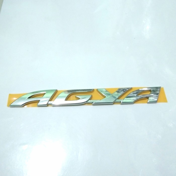 Toyota AGYA ORIGINAL Car Brand logo Writing Emblem | Shopee Philippines