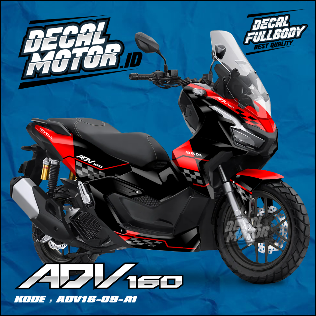 Decal Sticker Full Body ADV 160 Premium RC 2022 2023 Motif Viral Box ...