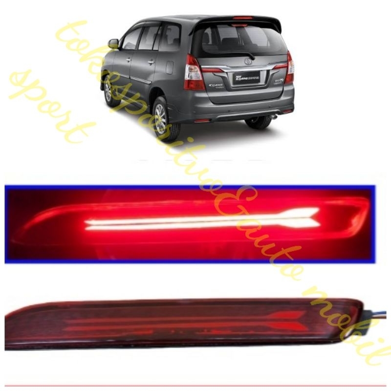 MATA Toyota innova 2005-2015 Rear bumper Reflector Lamp Old innova Cat ...
