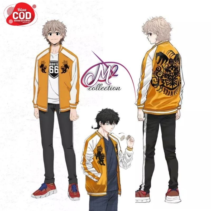 Tomiyama Choji Shishitoren Jacket Premium Material Shishitoren Cosplay ...