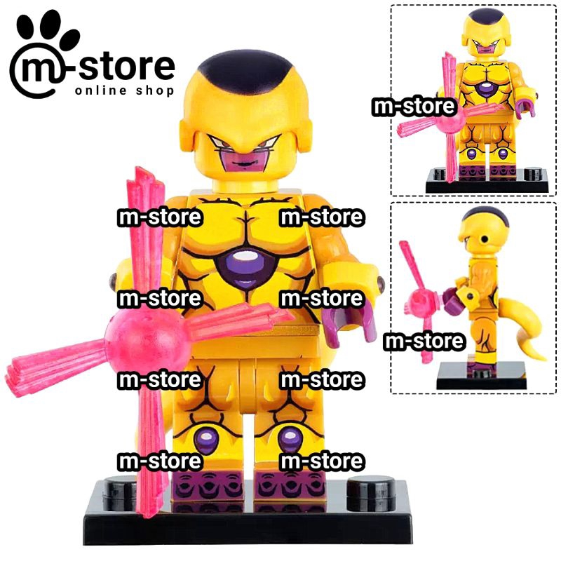 Brick dragon ball golden frieza mini toy figure | Shopee Philippines
