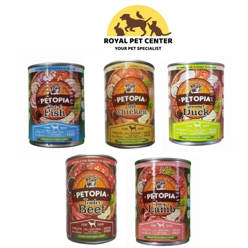 Petopia Canned Dog Food 380gr | Shopee Philippines