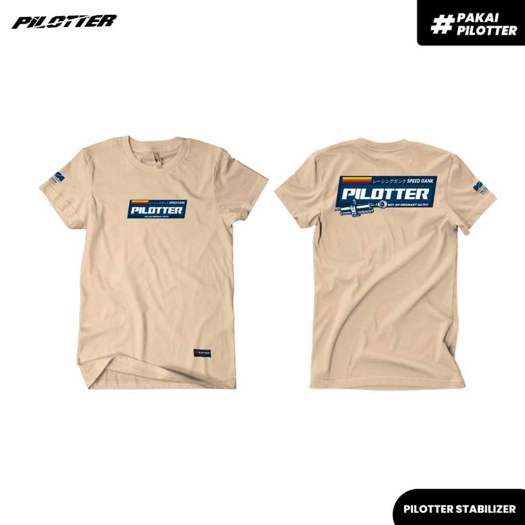 Original PILOTTER STABILIZER T-SHIRT FREE STICKERS | Shopee Philippines