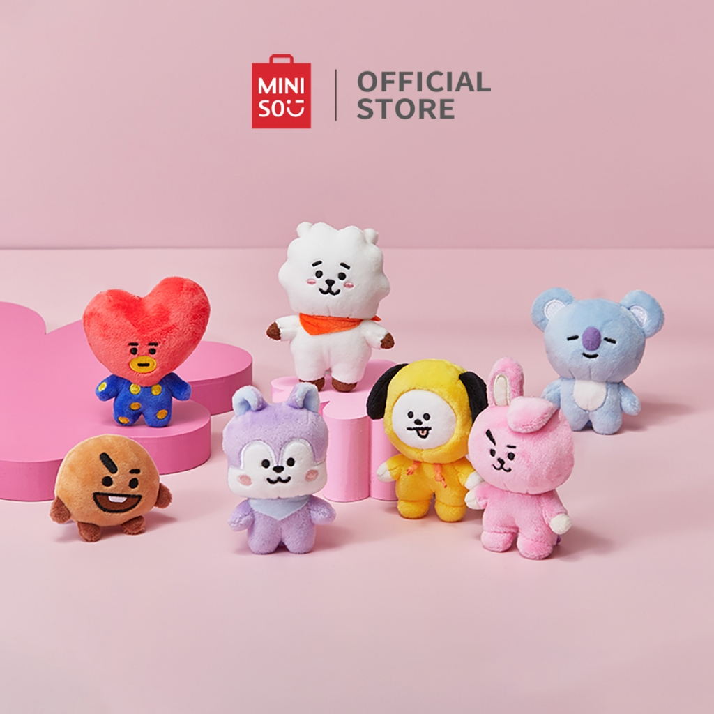 GANTUNGAN Miniso x BT21 Collection Doll Ornaments Mobile Phone ...