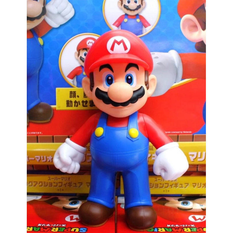 SUPER MARIO Action Figure 30cm ORIGINAL IMPORTED JAPAN TAITO SUPER ...
