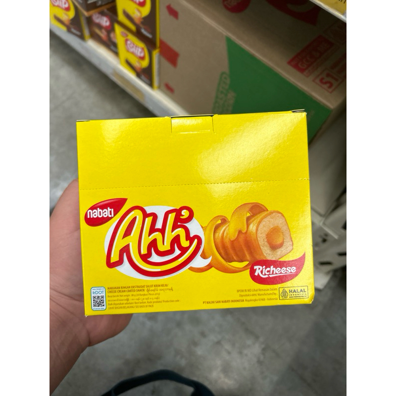 Richeese AHH' cheese 4 gram box | Shopee Philippines