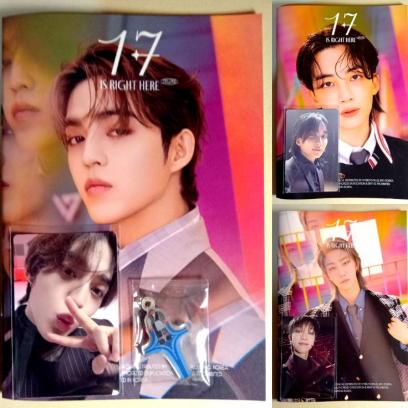 Photocard SEVENTEEN BEST ALBUM '17 IS RIGHT HERE' DELUXE VERSION SCOUPS JEONGHAN THE 8 | Shopee ...