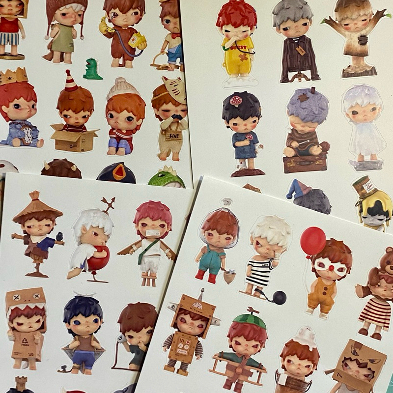 Hirono Sticker Set All Series Shelter Mime Reshape Little Mischief The ...