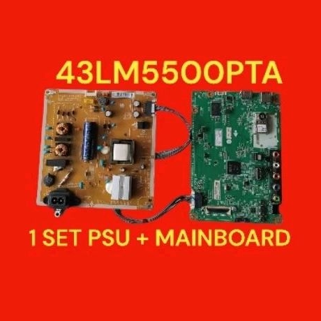 Mainboard and PSU - 1 SET MB and PSU - LG TV - 43LM5500PTA - 43lm5500 ...