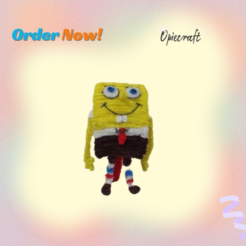 Bando pipe cleaner/bando wool wire/bando character spongbob/bando funny ...